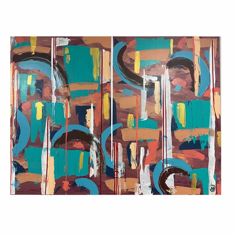 Freedom to Express - Original Art by Helen Joy Newman Painting by Helen ...