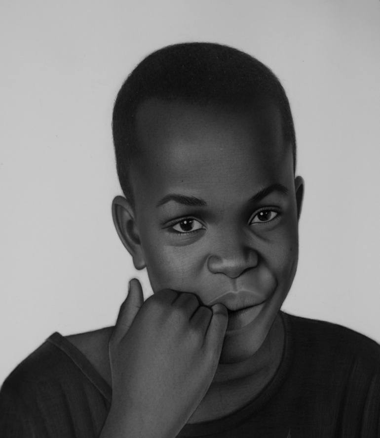 innocent Soul Drawing by Jones Art Zambia | Saatchi Art