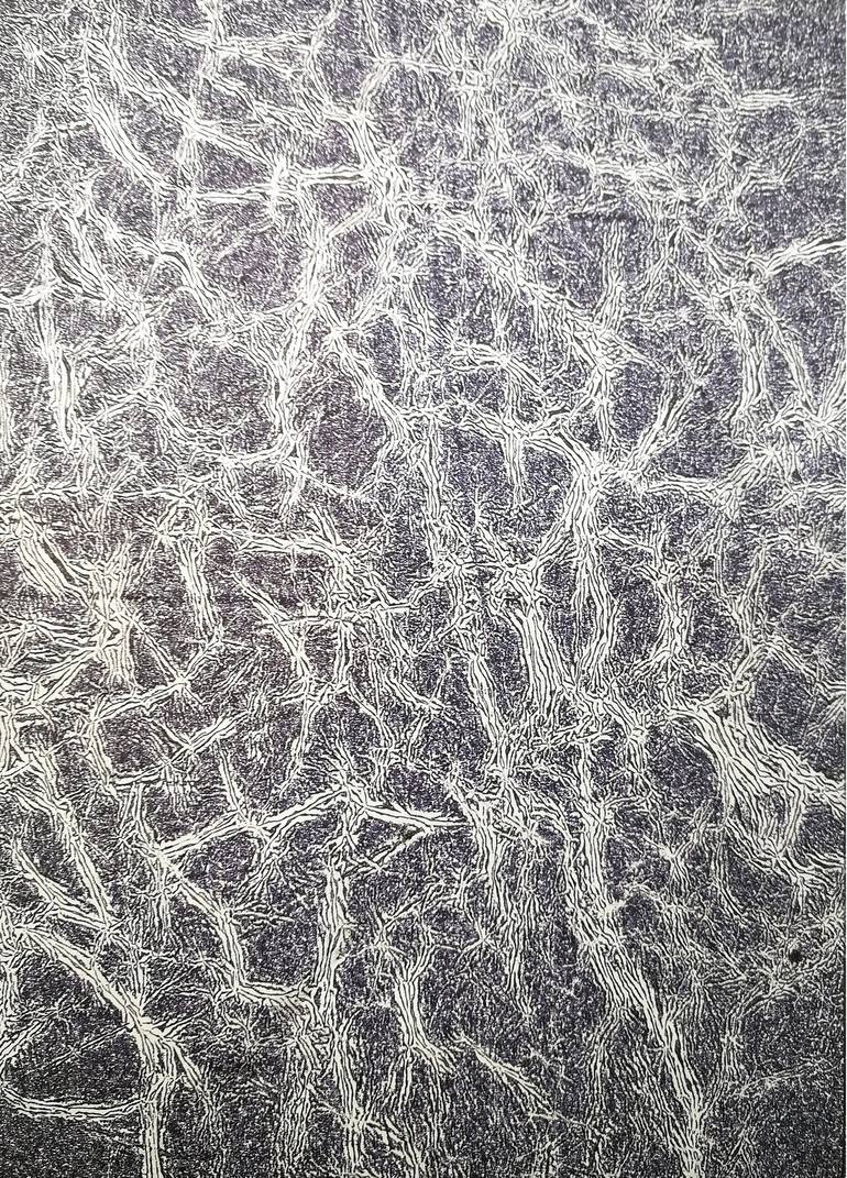 Carbon Indigo 3 Drawing by Sasa Rakic | Saatchi Art