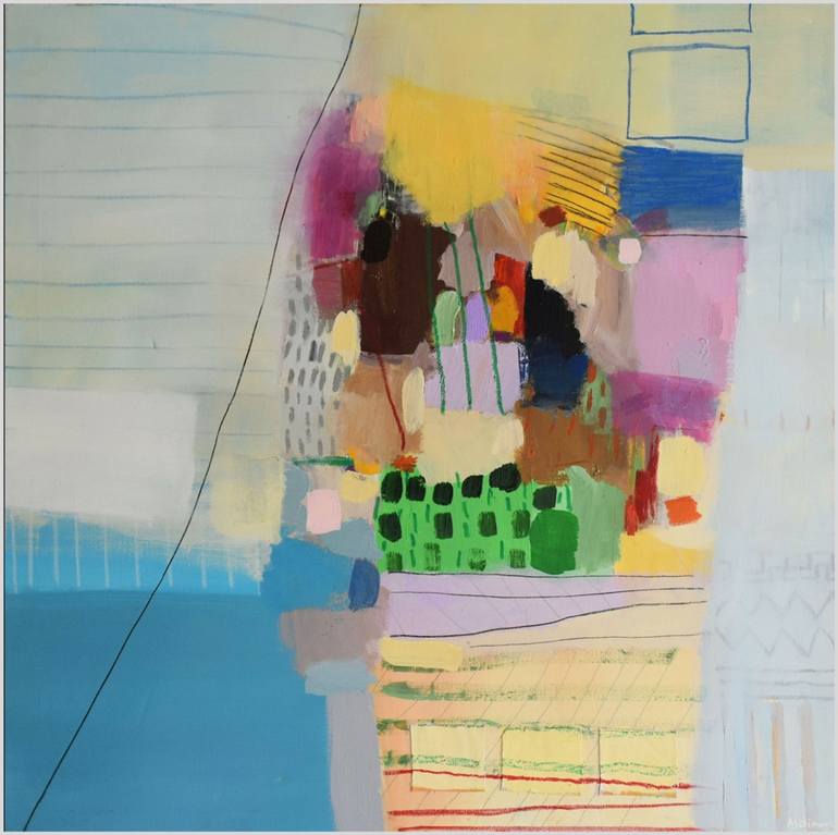 Dancing Stripes Painting by Brian DuPree Athens Georgia | Saatchi Art