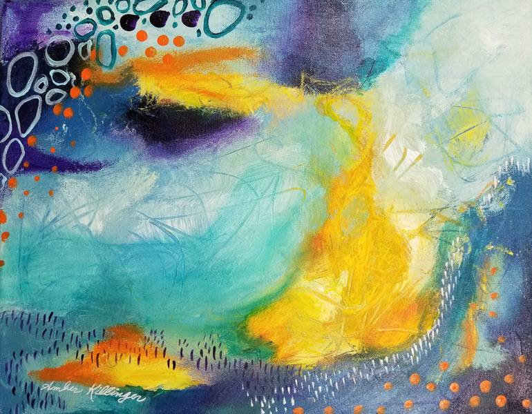 The Light Within Painting by Amber Killinger | Saatchi Art
