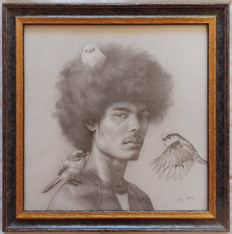 Bernard Drawing by Samuele Franceschi | Saatchi Art