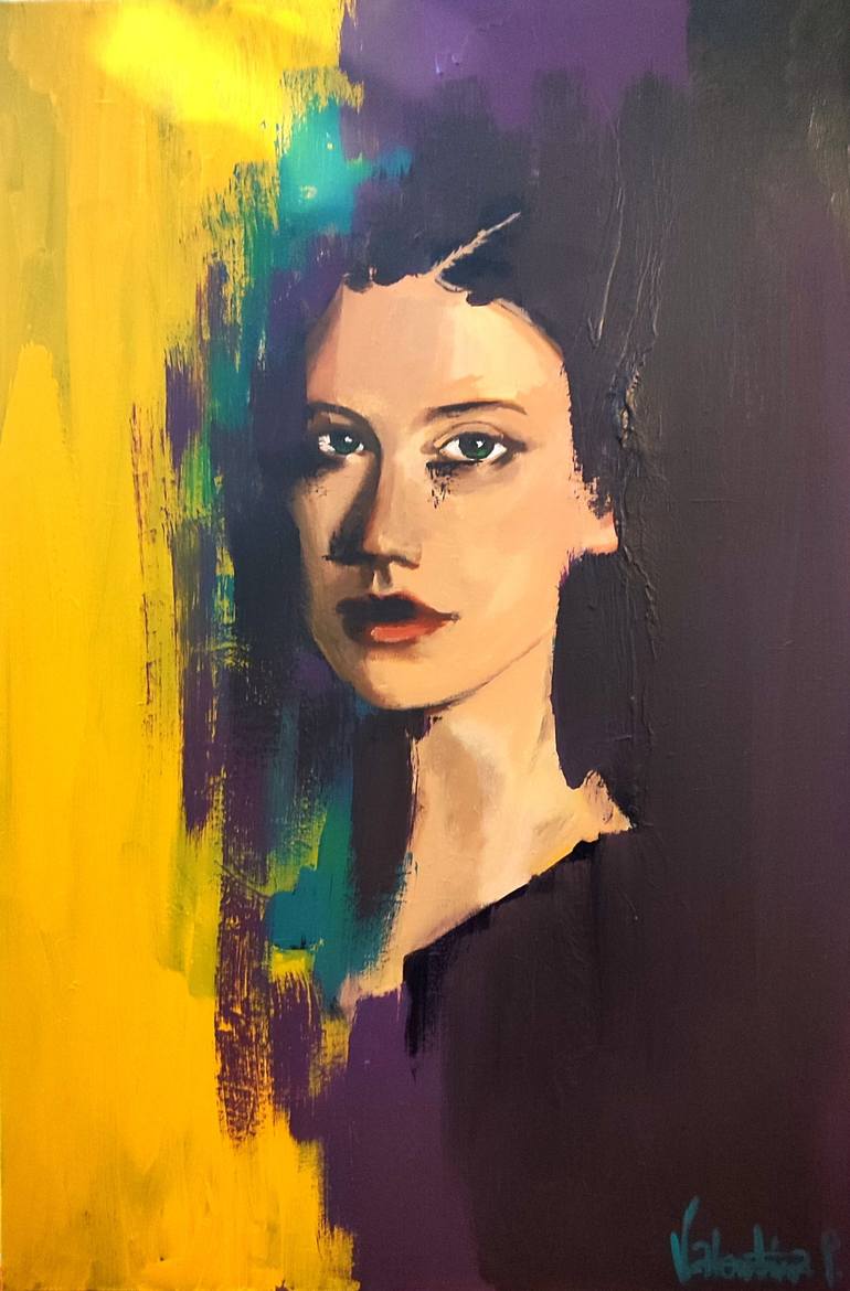 Bless the ladies Painting by Valentina Pompilio | Saatchi Art