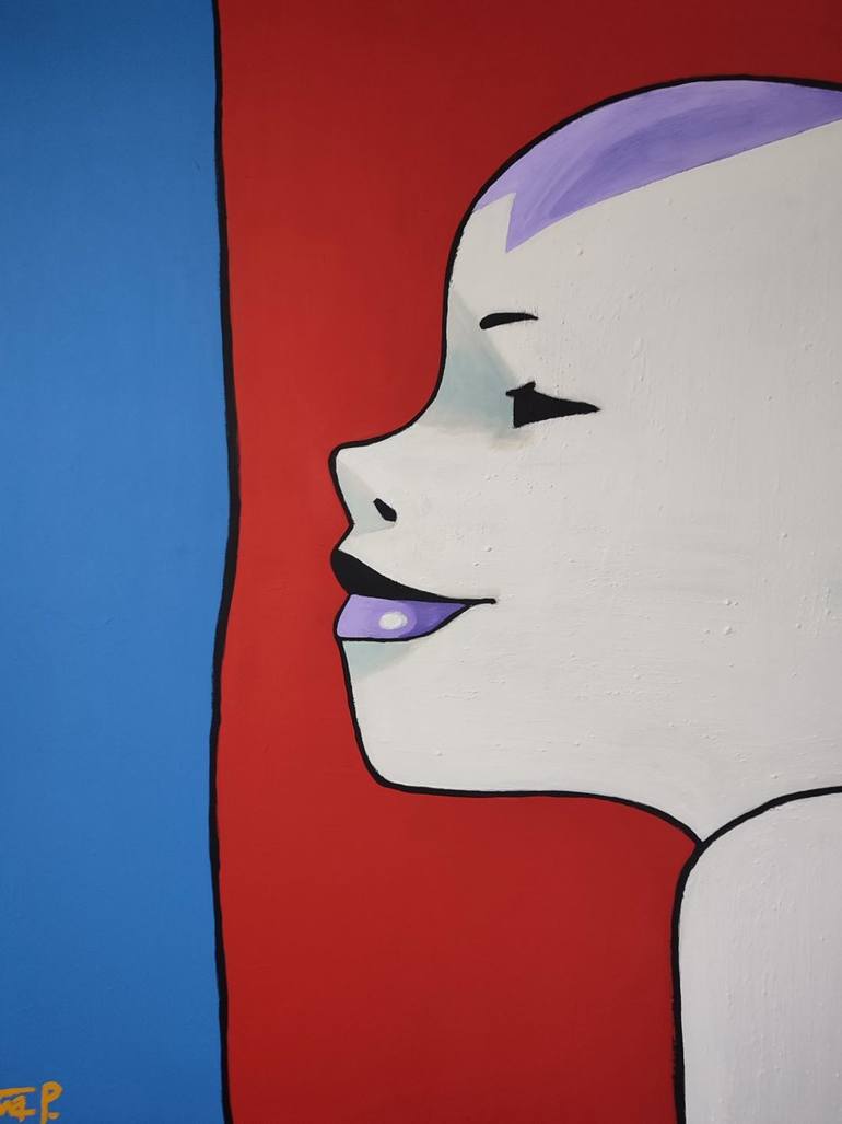 Allegra ragazza morta Painting by Valentina Pompilio | Saatchi Art