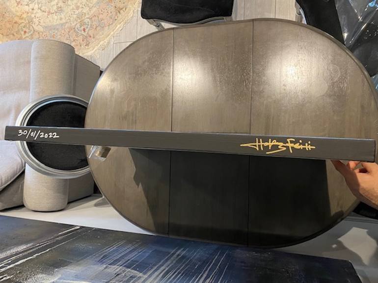 Lake Mountain Painting by Hafez Feili | Saatchi Art