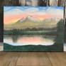 Lake Mountain Painting by Hafez Feili | Saatchi Art