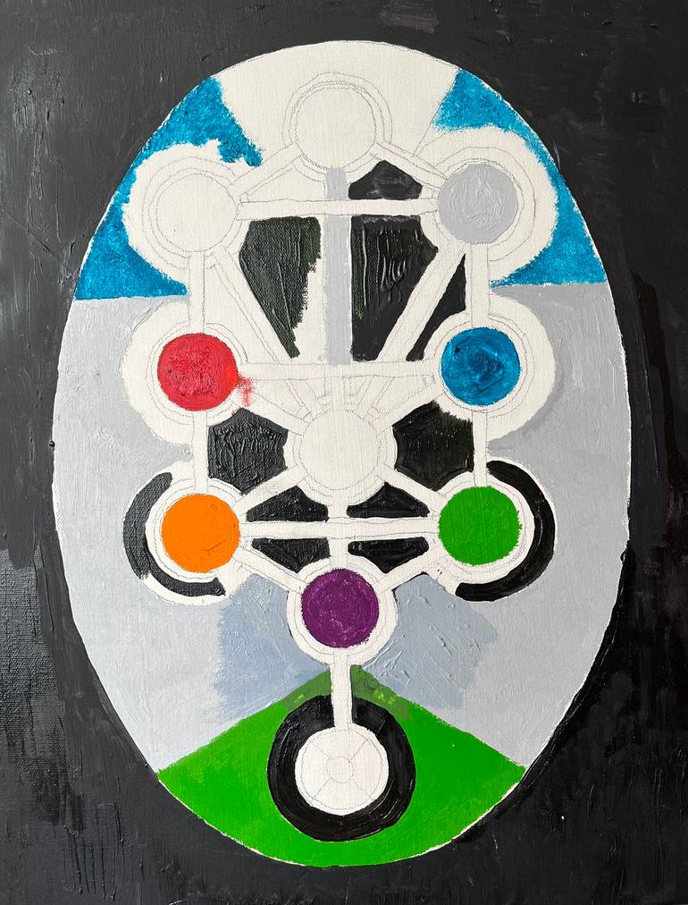 Tree of Life Painting by Lawrence Richard Rutherford III | Saatchi Art