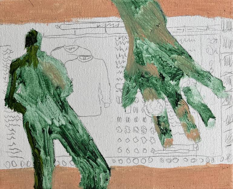 Virtual Shoppin’ Painting by Lawrence Richard Rutherford III | Saatchi Art