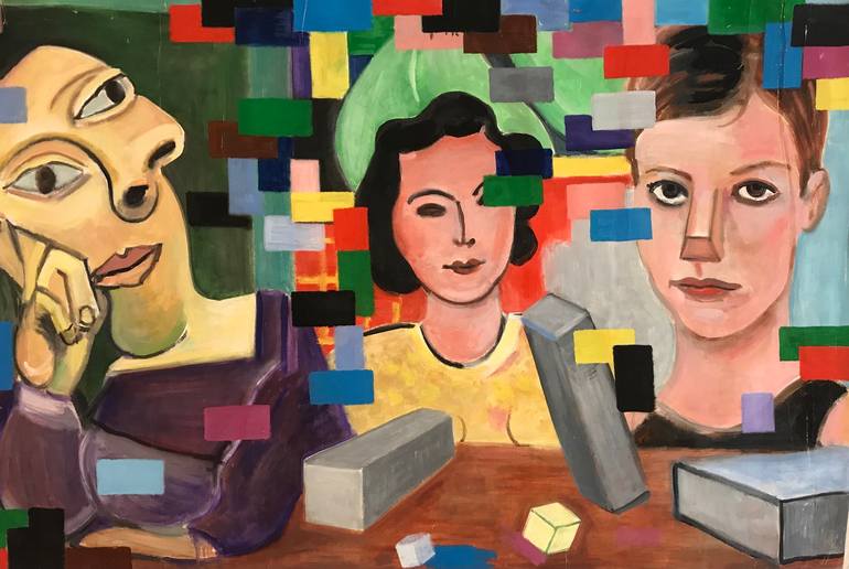 Bildexperiment Painting by Ursula Stross | Saatchi Art