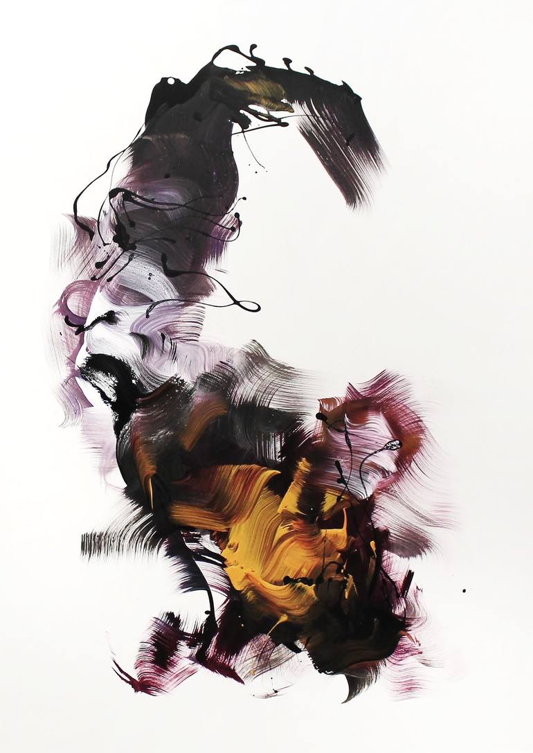 Escape Painting by Paresh Nrshinga Frsa | Saatchi Art