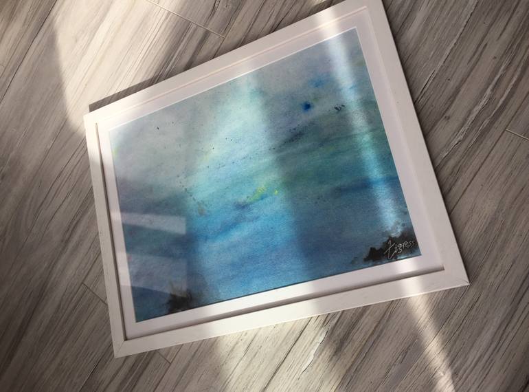 Falling Upwards (Goodbye Old World) Painting by Tigress Infinity ...