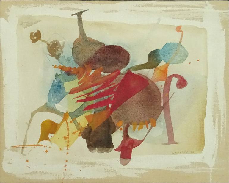 Poem #5 Painting by Philippe Laborde | Saatchi Art