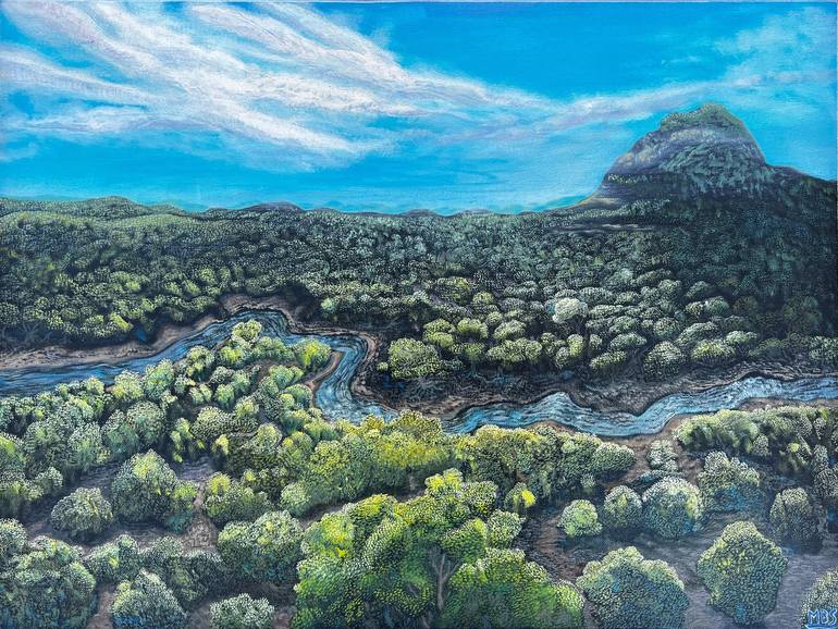 New World Jungle Painting by Mark Smith | Saatchi Art