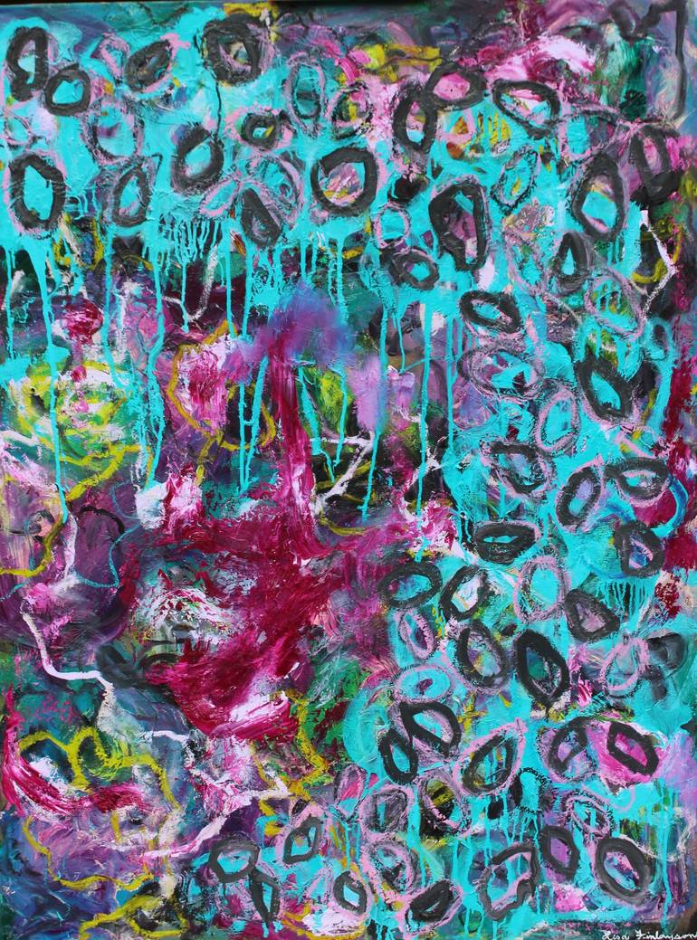 Extroverted Introvert Painting by Lisa Finlayson | Saatchi Art