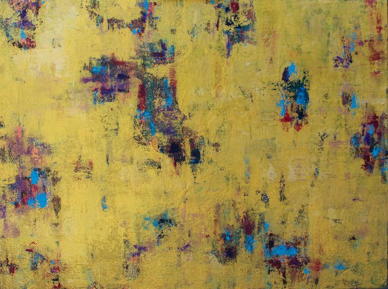 Golden Ticket Painting by Lisa Finlayson | Saatchi Art