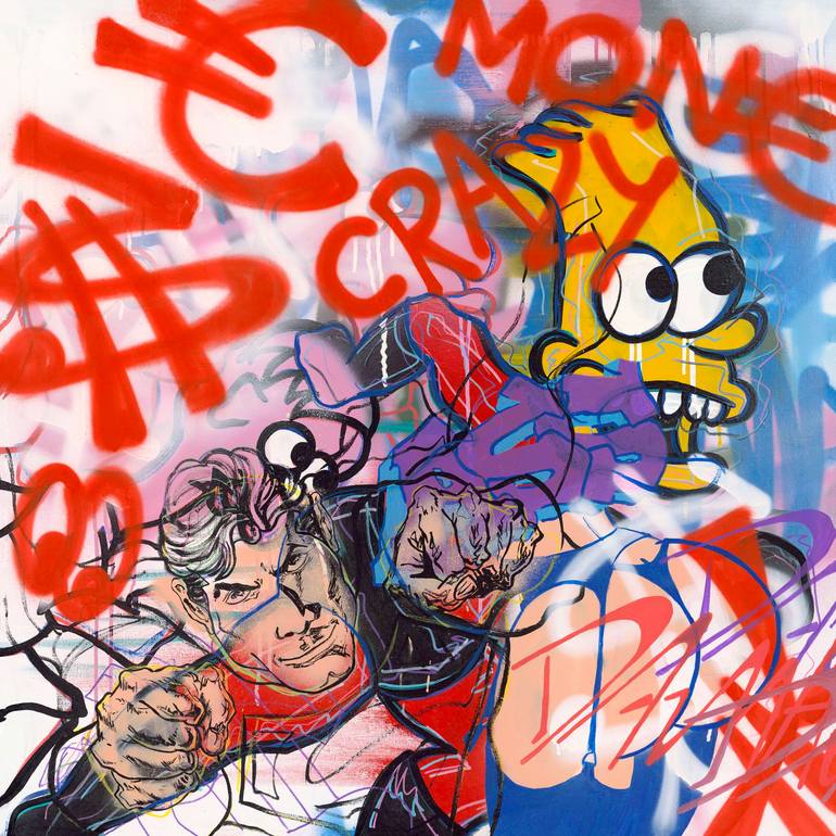 Don't waste your talent Painting by DAMAin - Da-Men | Saatchi Art