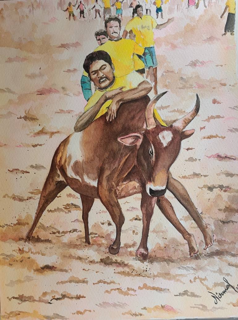 Aggression Painting by Nirmal Panicker | Saatchi Art