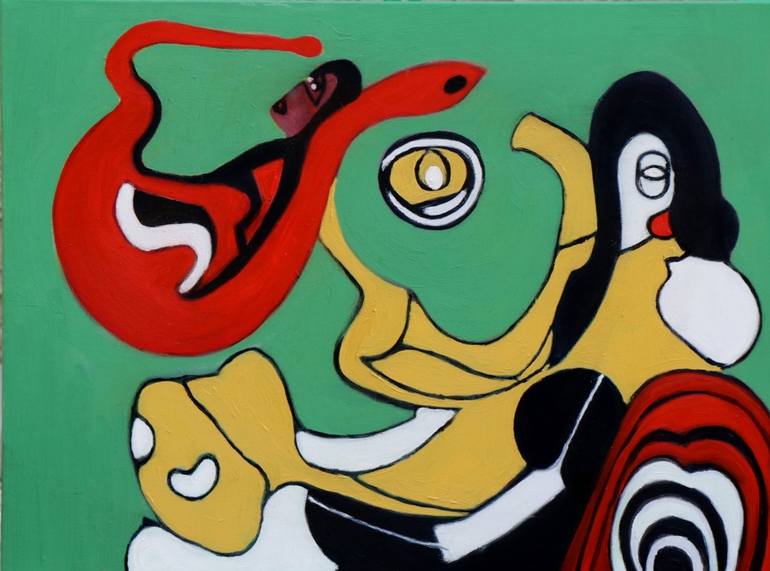 Slitherin Painting by Osiris Munir | Saatchi Art