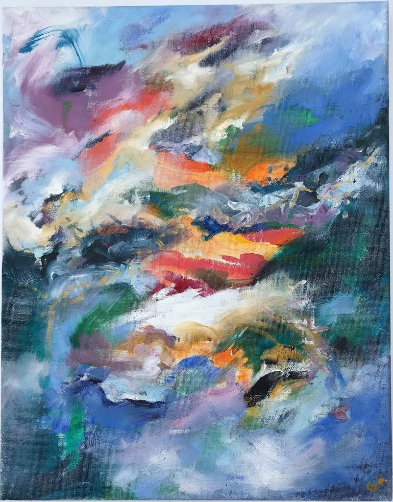 Incidentally Painting by Ginger Hahn | Saatchi Art