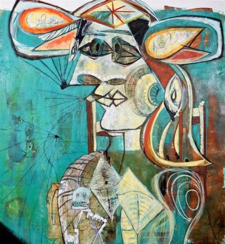 My 7 Ft. Picasso Painting by melissa braddock | Saatchi Art