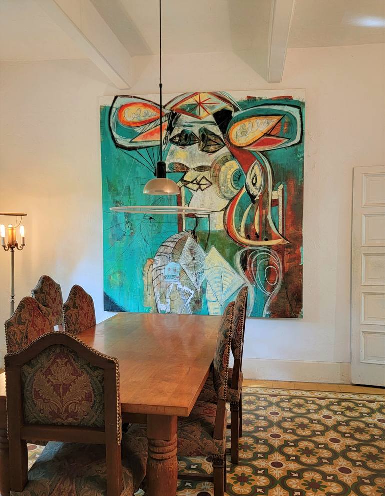 My 7 Ft. Picasso Painting by melissa braddock | Saatchi Art
