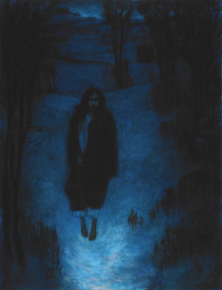 Gethsemane Garden Painting by Yefim Ruach | Saatchi Art