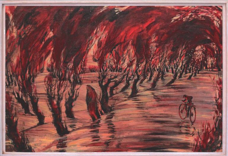 Return from Golgotha Painting by Yefim Ruach | Saatchi Art