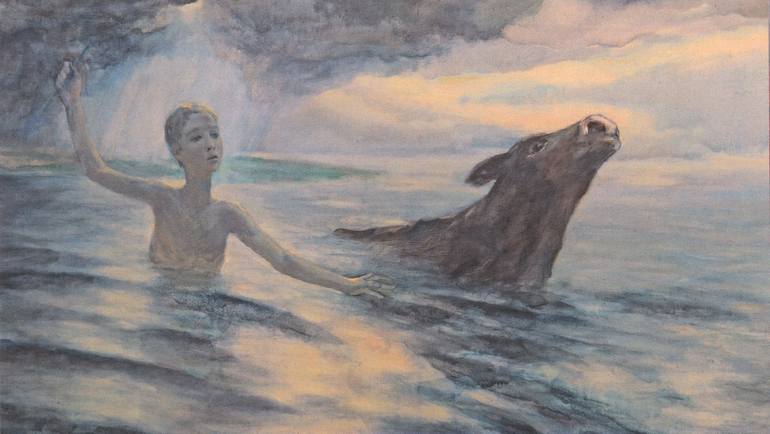 The Bosphorus Painting by Yefim Ruach | Saatchi Art