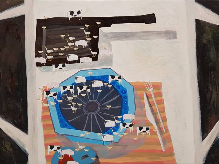 Spontaneously moral Painting by Ann Wong | Saatchi Art