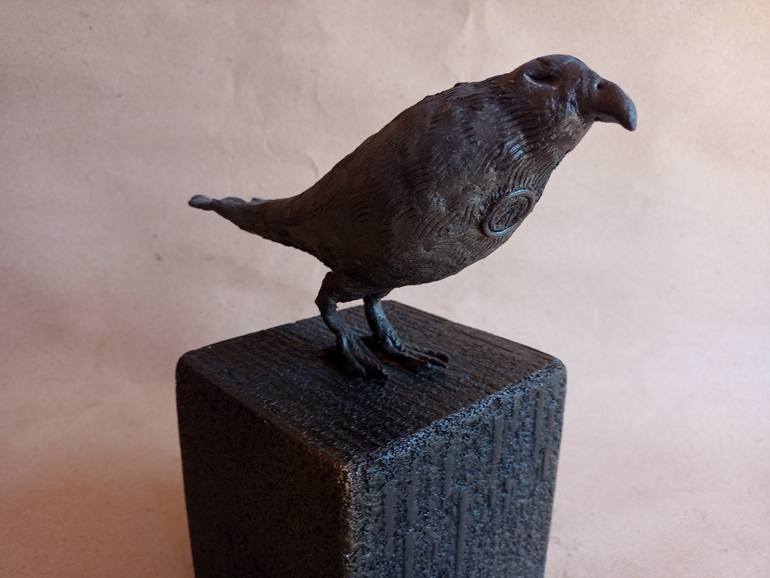 The Raven Sculpture Sculpture by Cister Silva | Saatchi Art