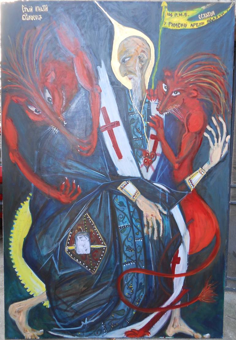 Eschaton Painting by Branko Dimic | Saatchi Art