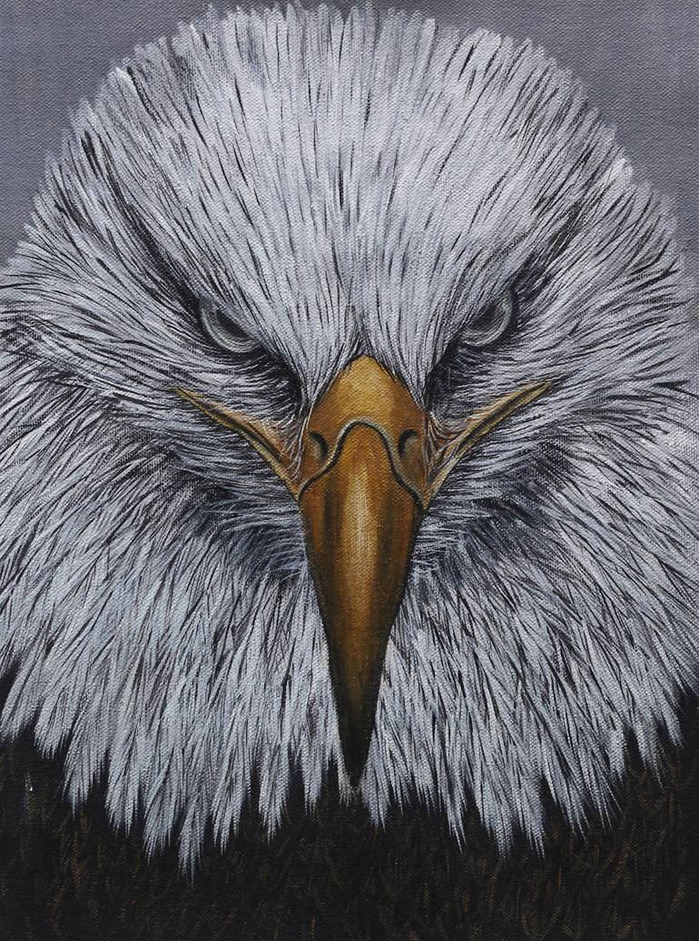 Leaper of faith | Oil Paining | Original Painting Painting by Karthik ...