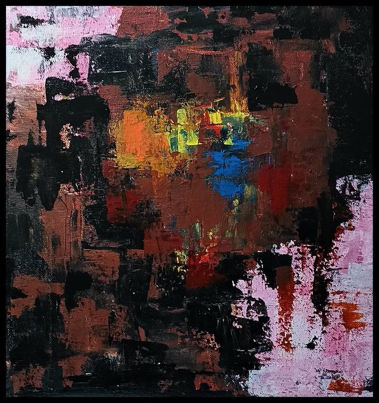 Lost Somewhere Abstract Painting | Original Painting Painting by ...