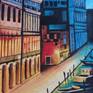 Venice from a close perspective Painting by Jack Starfon | Saatchi Art