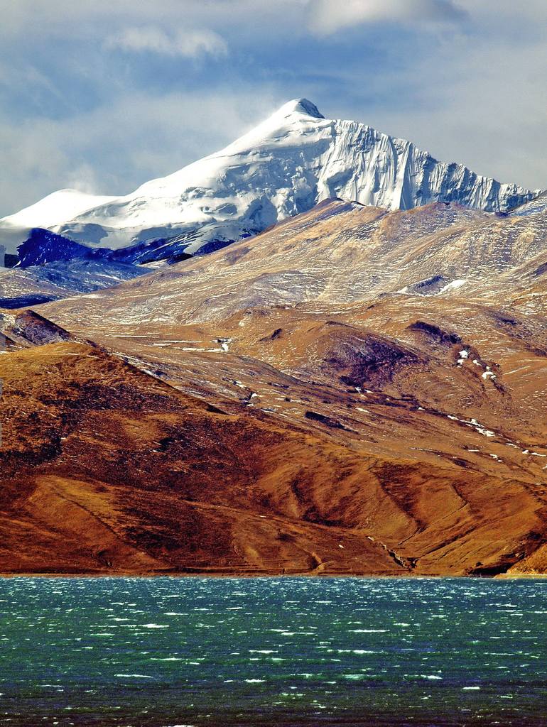 Snow Mountain in Tibet Photography by Scott Younger | Saatchi Art