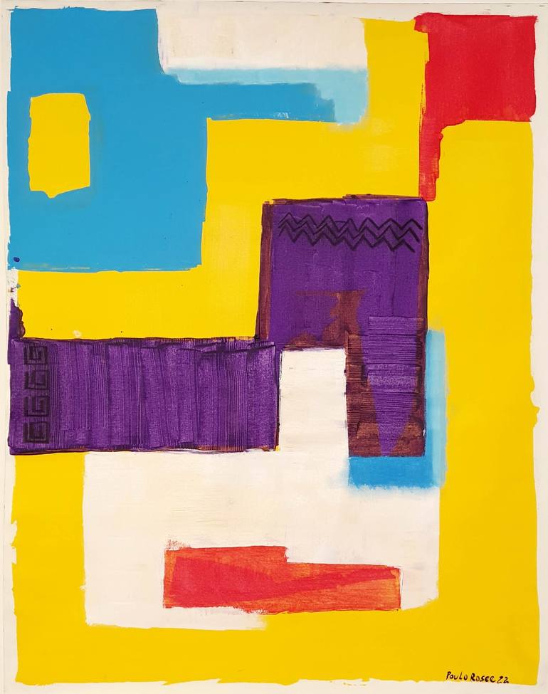 Parte de mim, o outro Painting by Paulo Ferreira | Saatchi Art