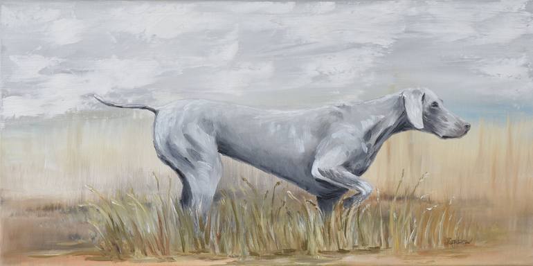 hot trail Painting by Emma Wickens | Saatchi Art