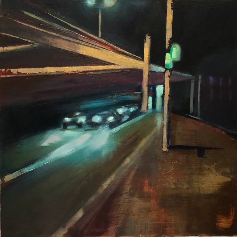 Great West Rd Painting by Helena Butler | Saatchi Art
