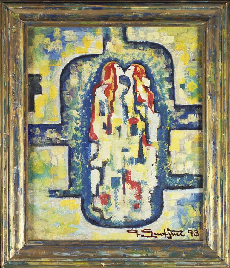 The Kiss Painting by Gayane Zakyan | Saatchi Art