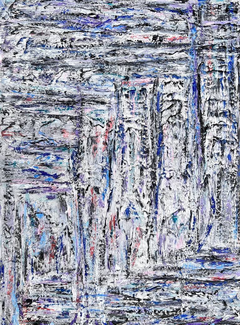 Parallels Painting by Rich Glasgow | Saatchi Art