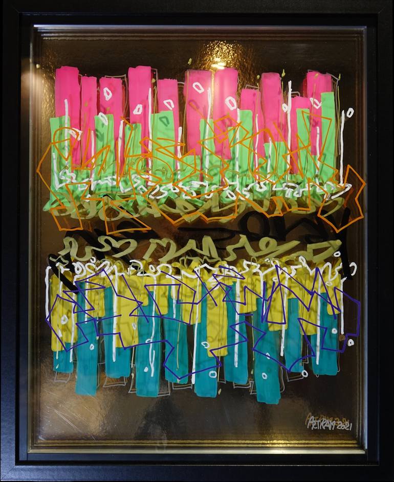 Psaume- Urban Sape Painting by ASTRAM St14 | Saatchi Art