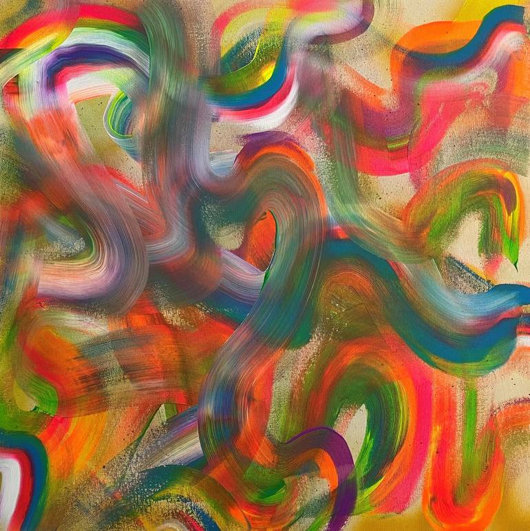 The Overlap Painting by Nikita Daddi | Saatchi Art