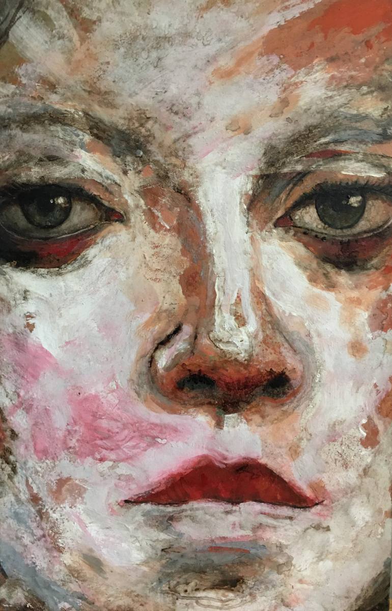 Nuria Painting by Joaquim Basas | Saatchi Art