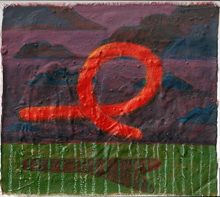 Meaningless earthworm 5 Painting by Alin Richard Iovanut | Saatchi Art