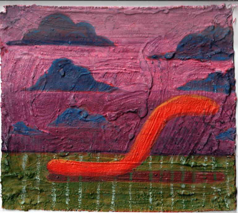 Meaningless earthworm 10 Painting by Alin Richard Iovanut | Saatchi Art