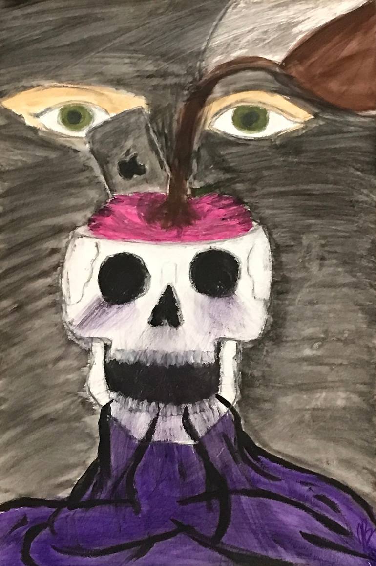 My Addictions Painting by Julianna Bernado | Saatchi Art