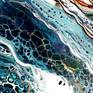 Tempesta blu Painting by Nataliya Trembalyuk | Saatchi Art