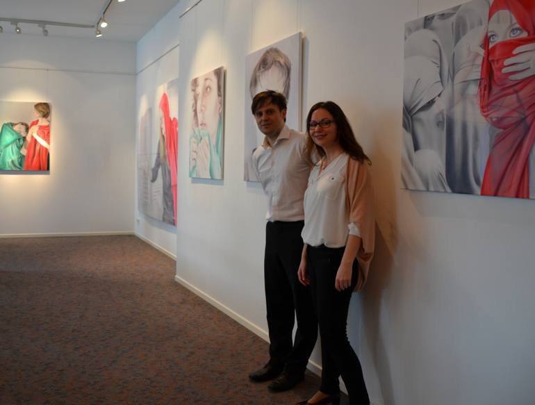 Feeling of Solidarity Painting by Sabine Rudolph | Saatchi Art