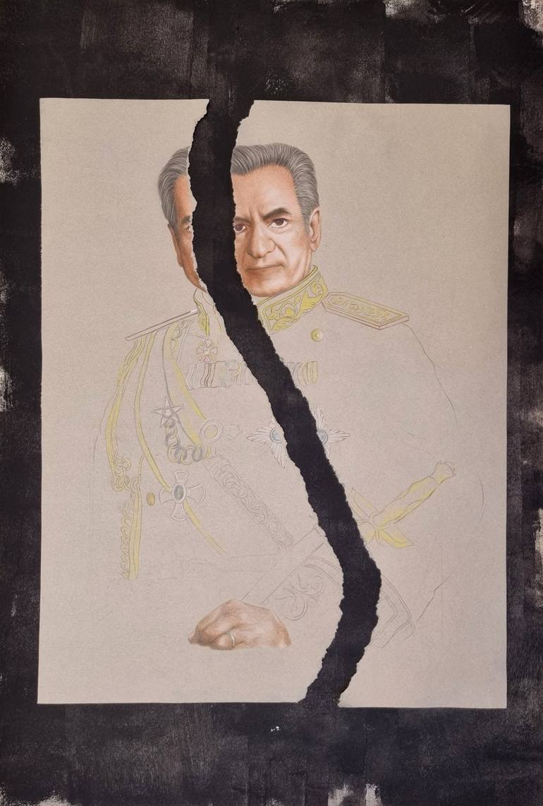 The Shah Drawing by Shab Panah | Saatchi Art United Kingdom