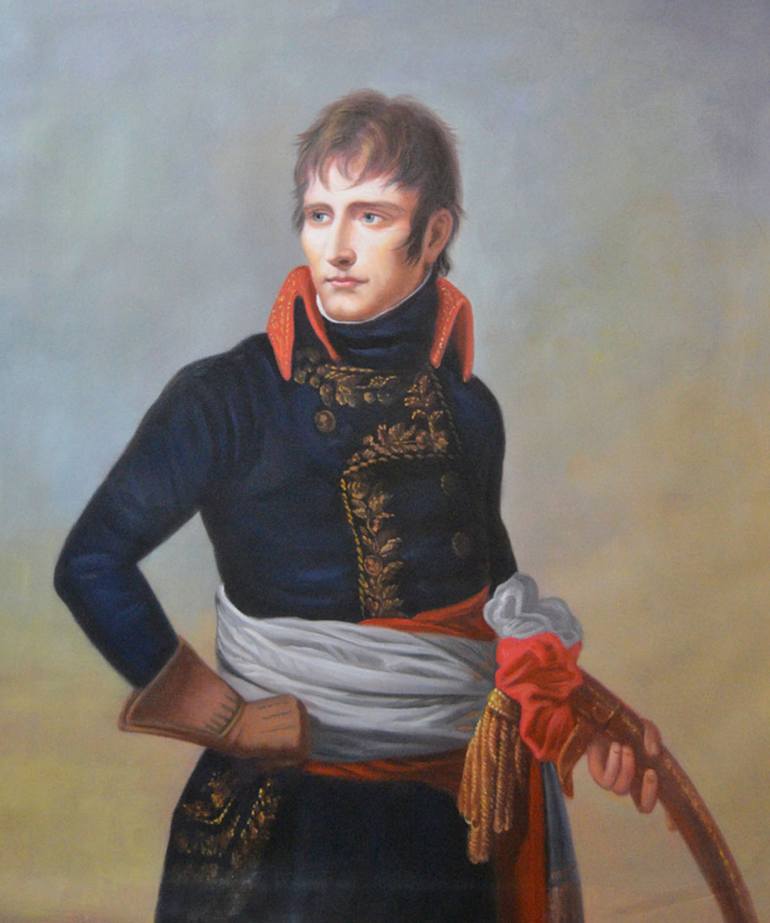 Napoleon as Consul Painting by Troy Caperton | Saatchi Art